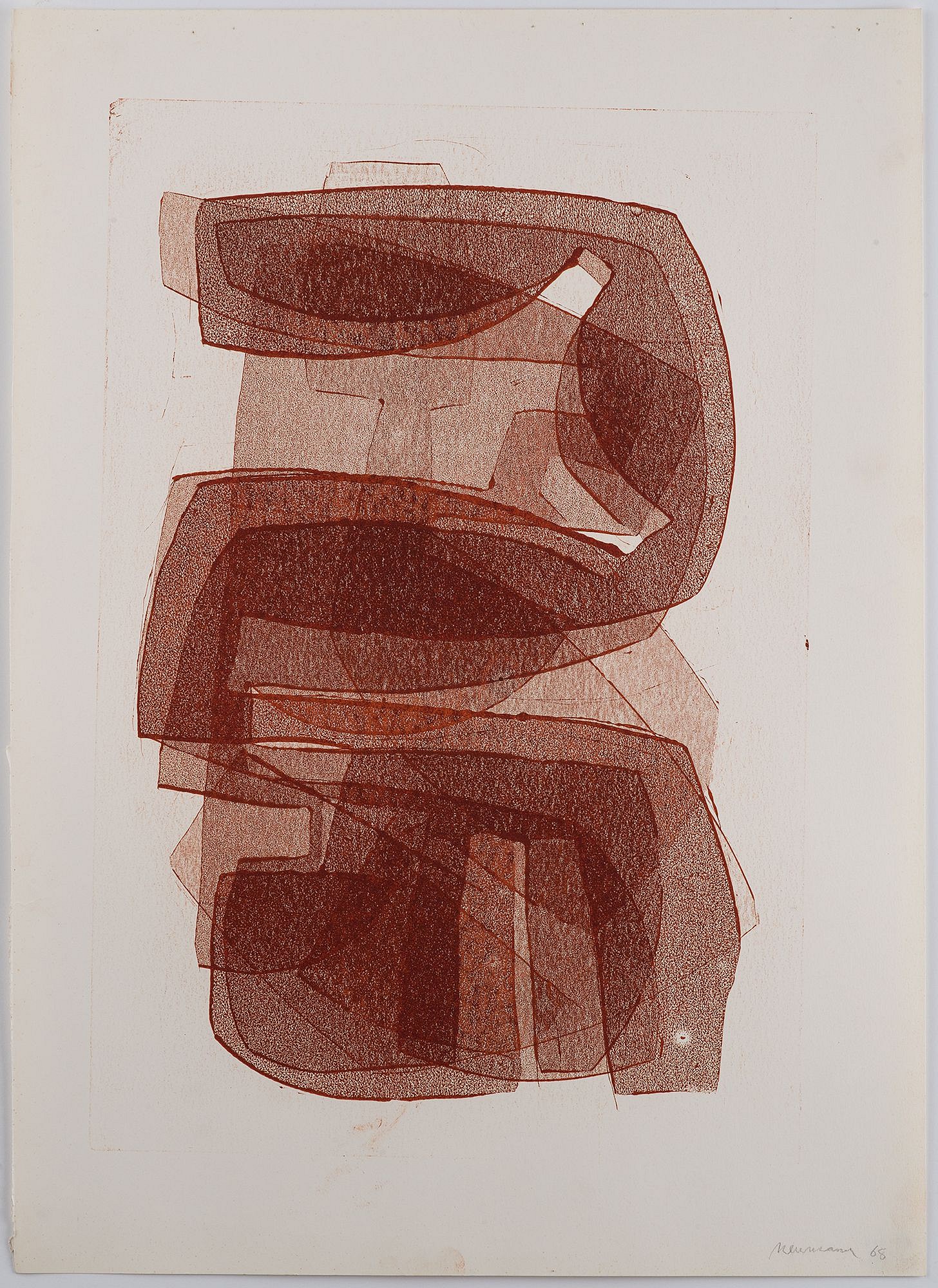 Otto Neumann 1895-1975 | Four Abstract Figures | 1957 | Tew Galleries